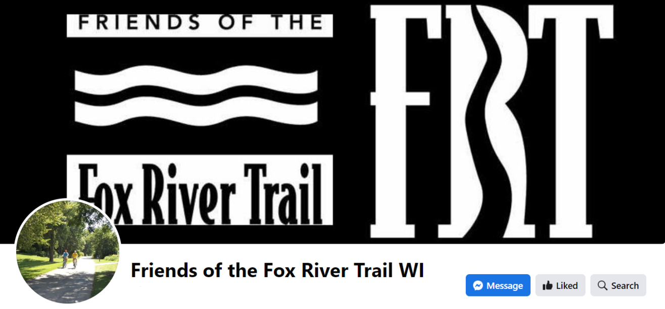 Check out our new facebook page – Friends of the Fox River Trail